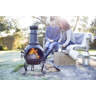 La Hacienda Murcia Medium Steel Chimenea With Grill & Reviews | Wayfair.co.uk